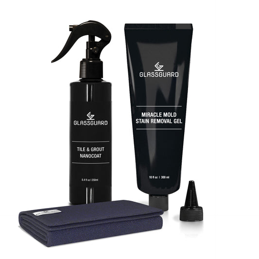 GLASSGUARD™ Glass Stain & Mold Stain Cleaner Kit